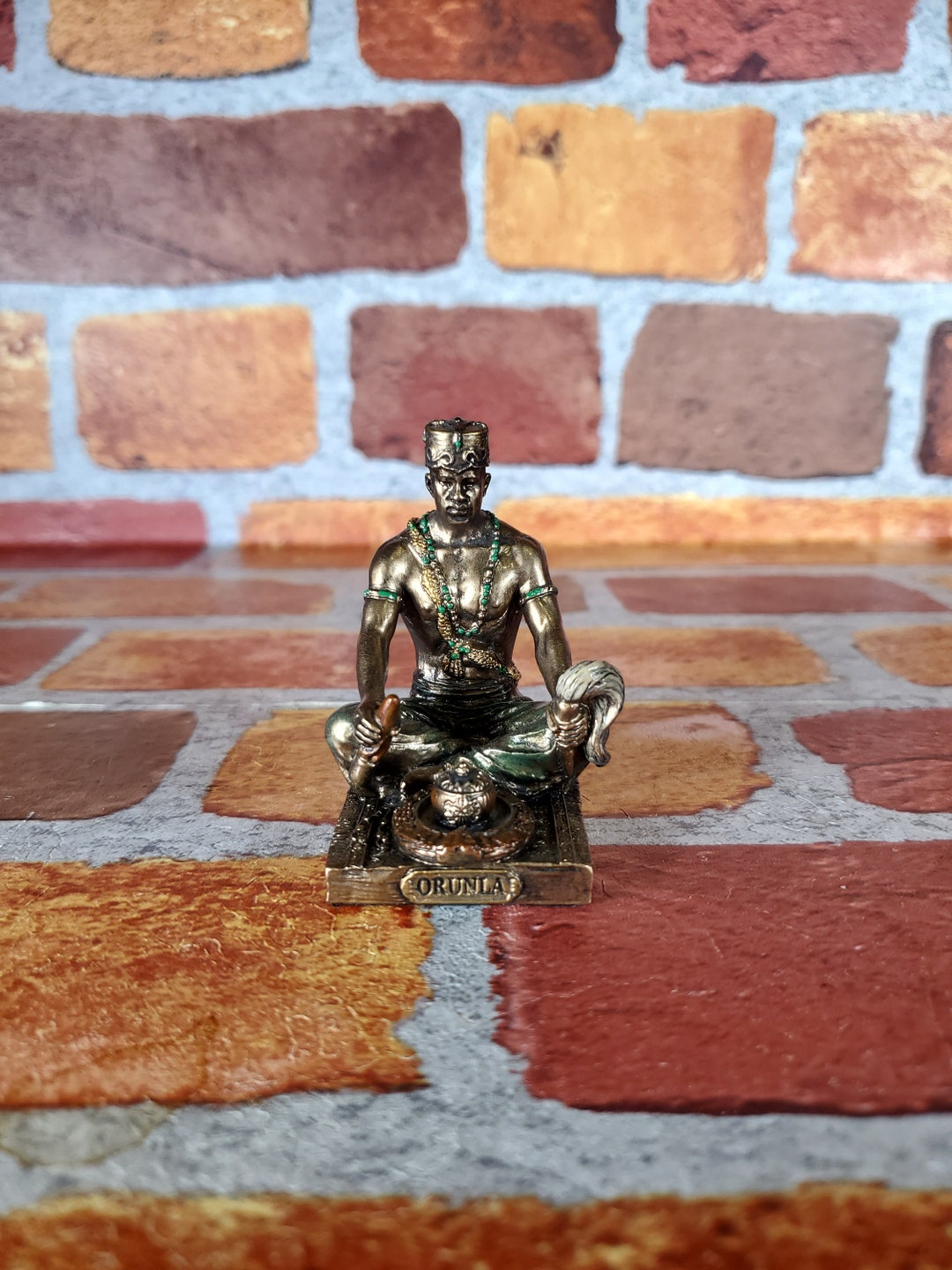 Vintage Orisha Orunla Statue - Mini / Travel Altar Sized - Etsy
