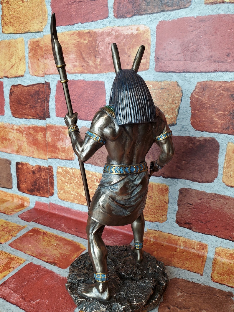 Vintage Seth Statue - Ägyptischer Gott des Chaos - Etsy.de