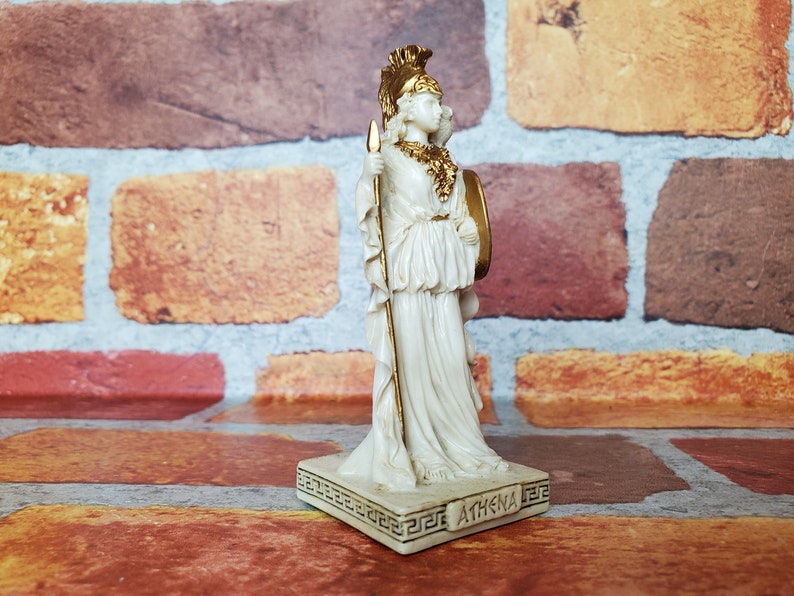 Vintage Athena Figurine Miniature Greek Goddess Athena Altar - Etsy UK