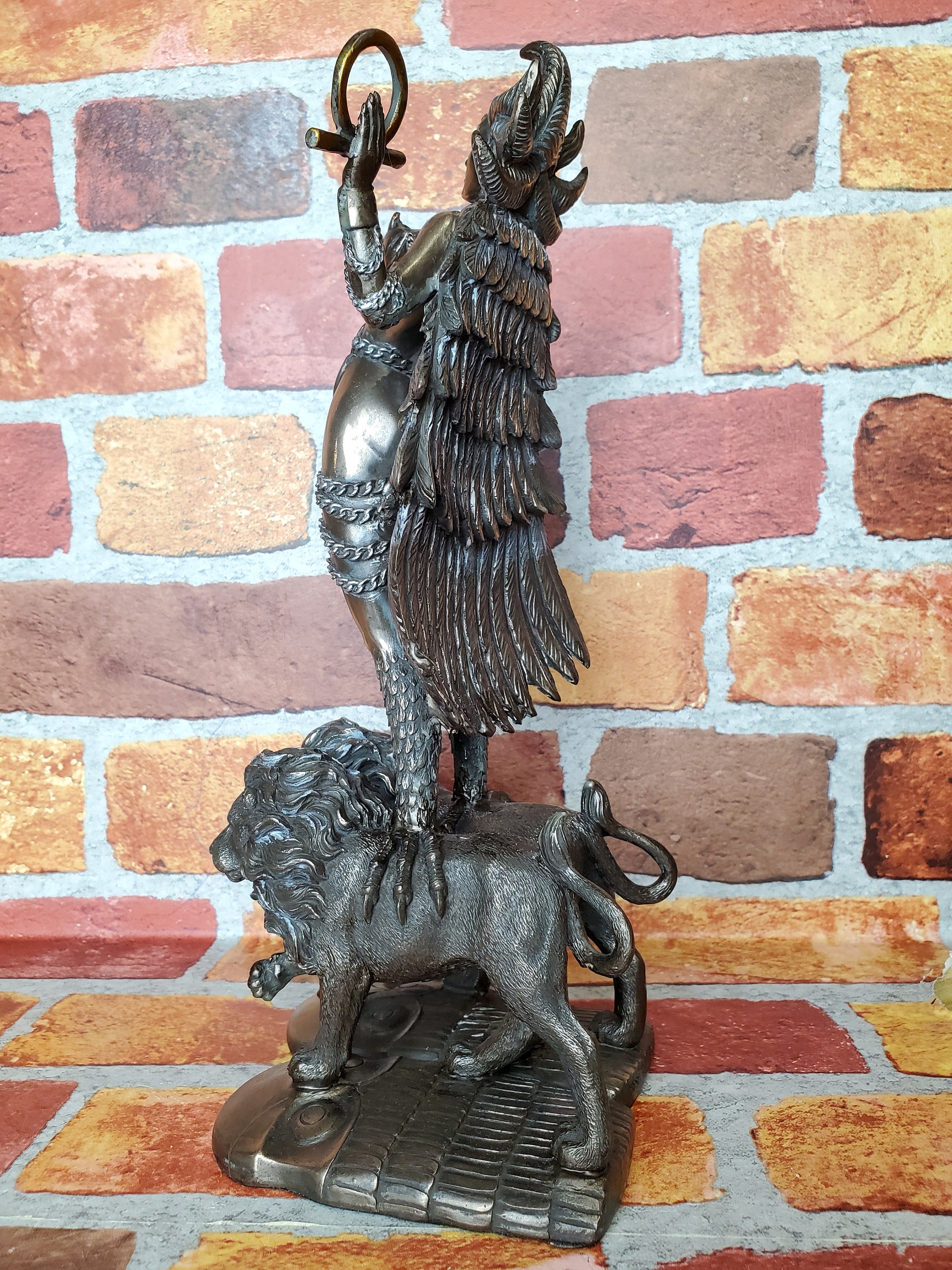 Vintage Inanna / Ishtar Statue - Mesopotamian Goddess of Love, Beauty ...