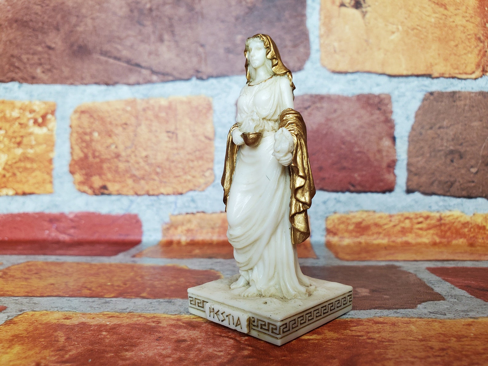 Vintage Hestia Figurine Miniature Greek Goddess Hestia Altar - Etsy