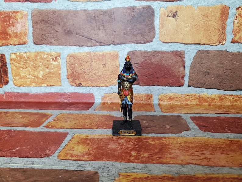 Vintage Horus Figurine Miniature Egyptian God Horus Altar - Etsy
