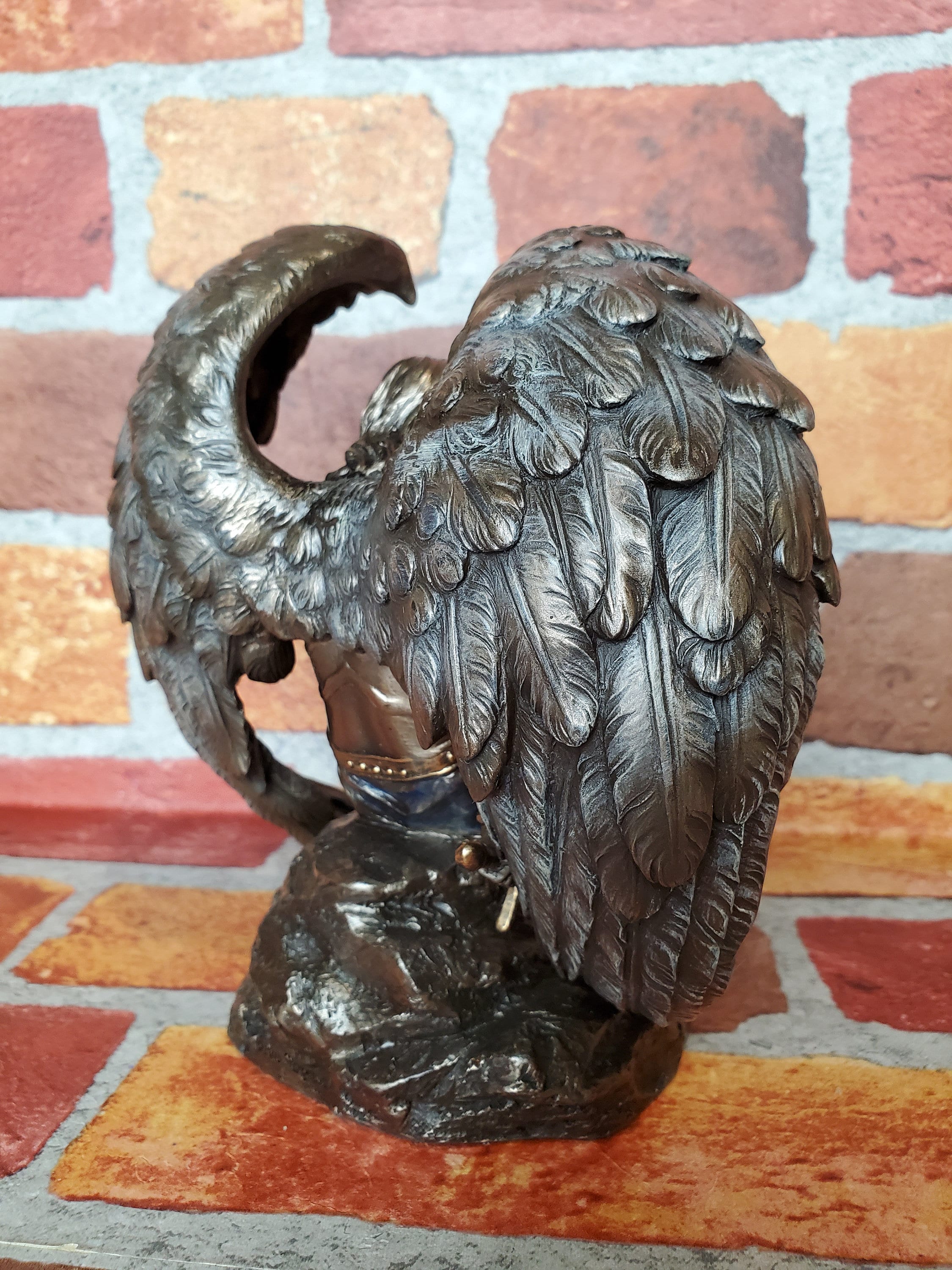 Vintage Lucifer the Fallen Angel Statue | Etsy Canada