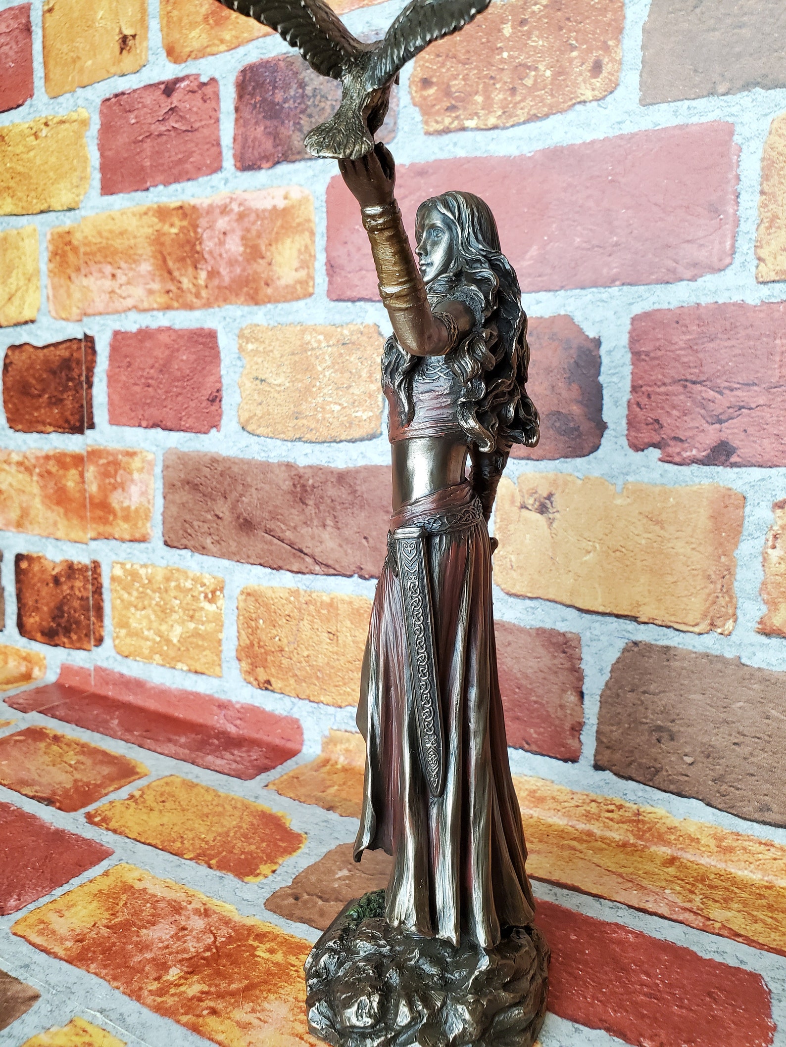 Vintage the Morrígan Goddess Statue - Etsy UK