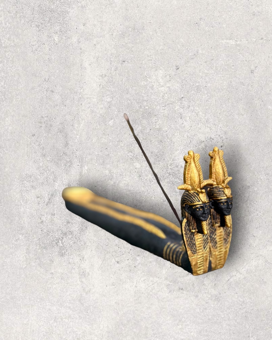 Vintage Pharaoh Incense Holder - Incense Burner - Votive Incense ...