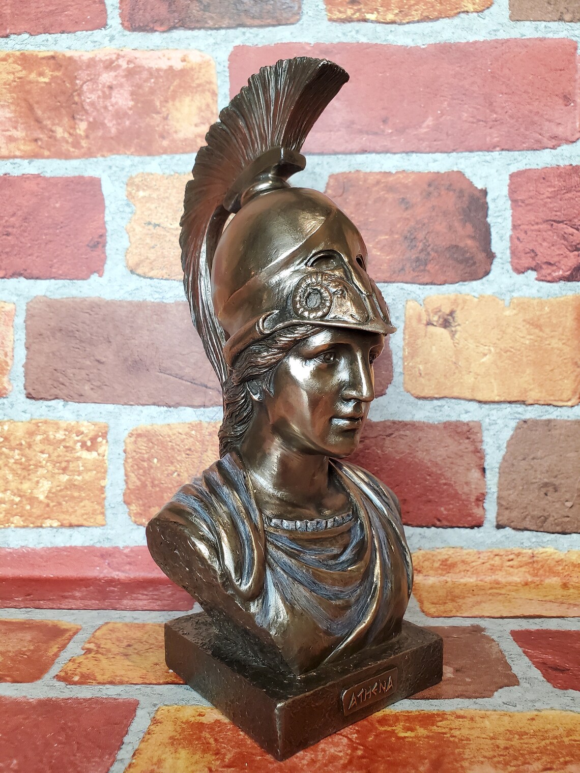Vintage Athena Bust Greek Goddess Athena Bust Altar Statue - Etsy