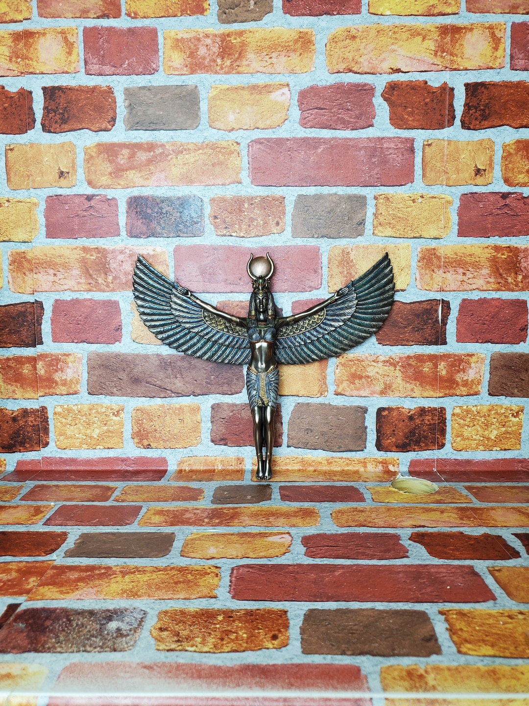 Vintage Goddess Isis Wall Plaque - Ancient Egyptian Goddess Isis - Etsy