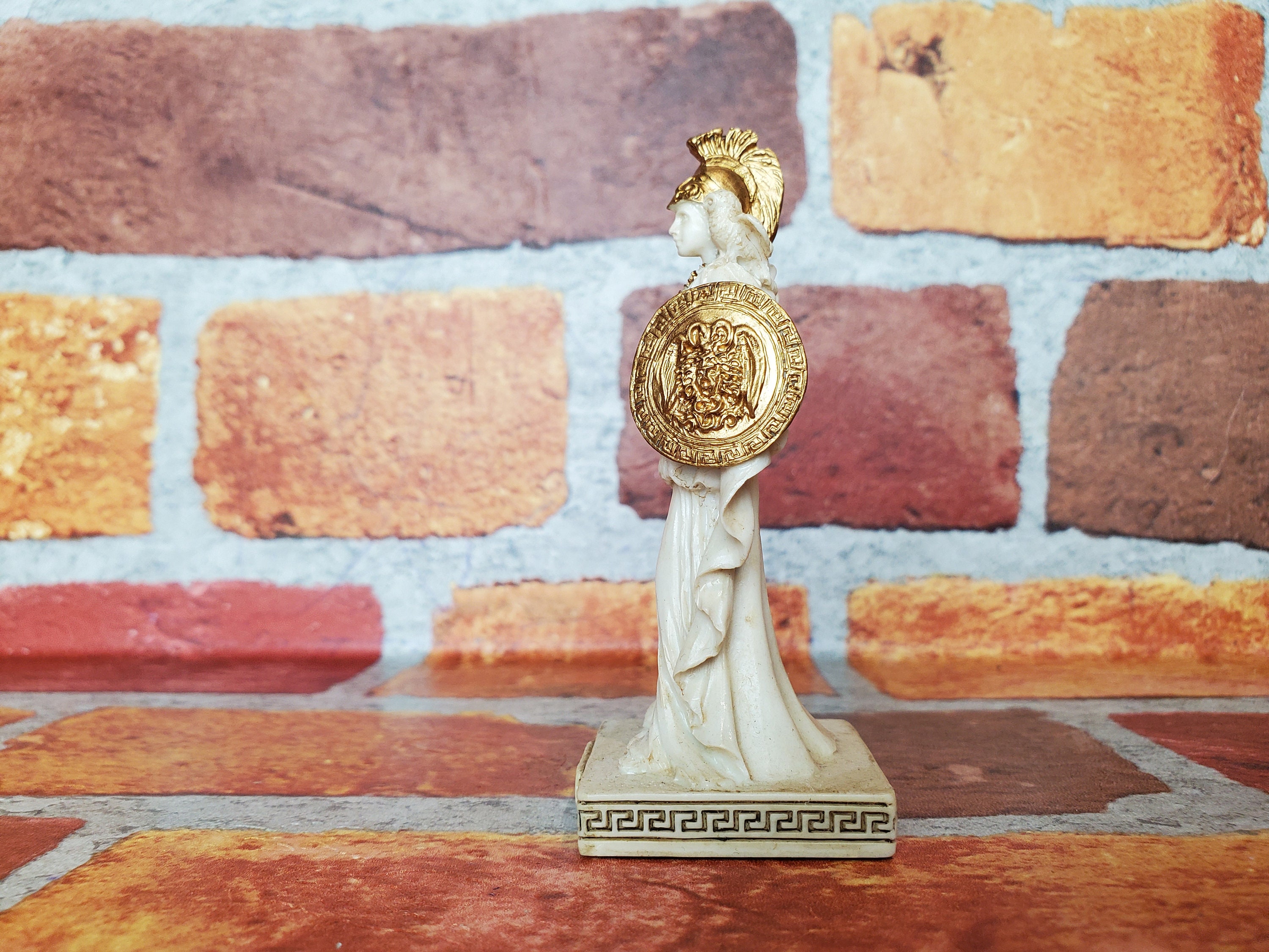 Vintage Athena Figurine Miniature Greek Goddess Athena Altar - Etsy UK