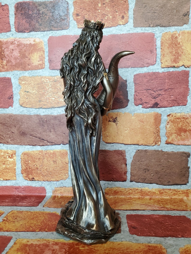 Vintage Fortuna Statue Roman Goddess of Fortune and Wealth - Etsy