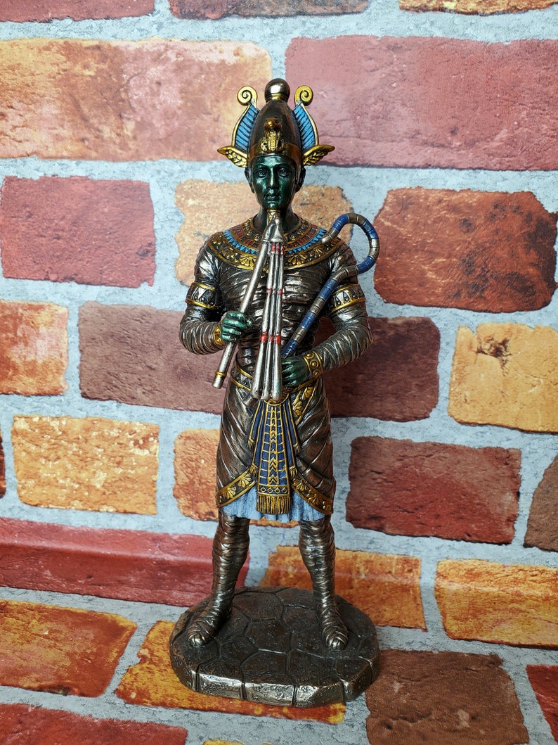 Vintage Osiris Statue - Ägyptischer Gott der Unterwelt Osiris - Etsy.de