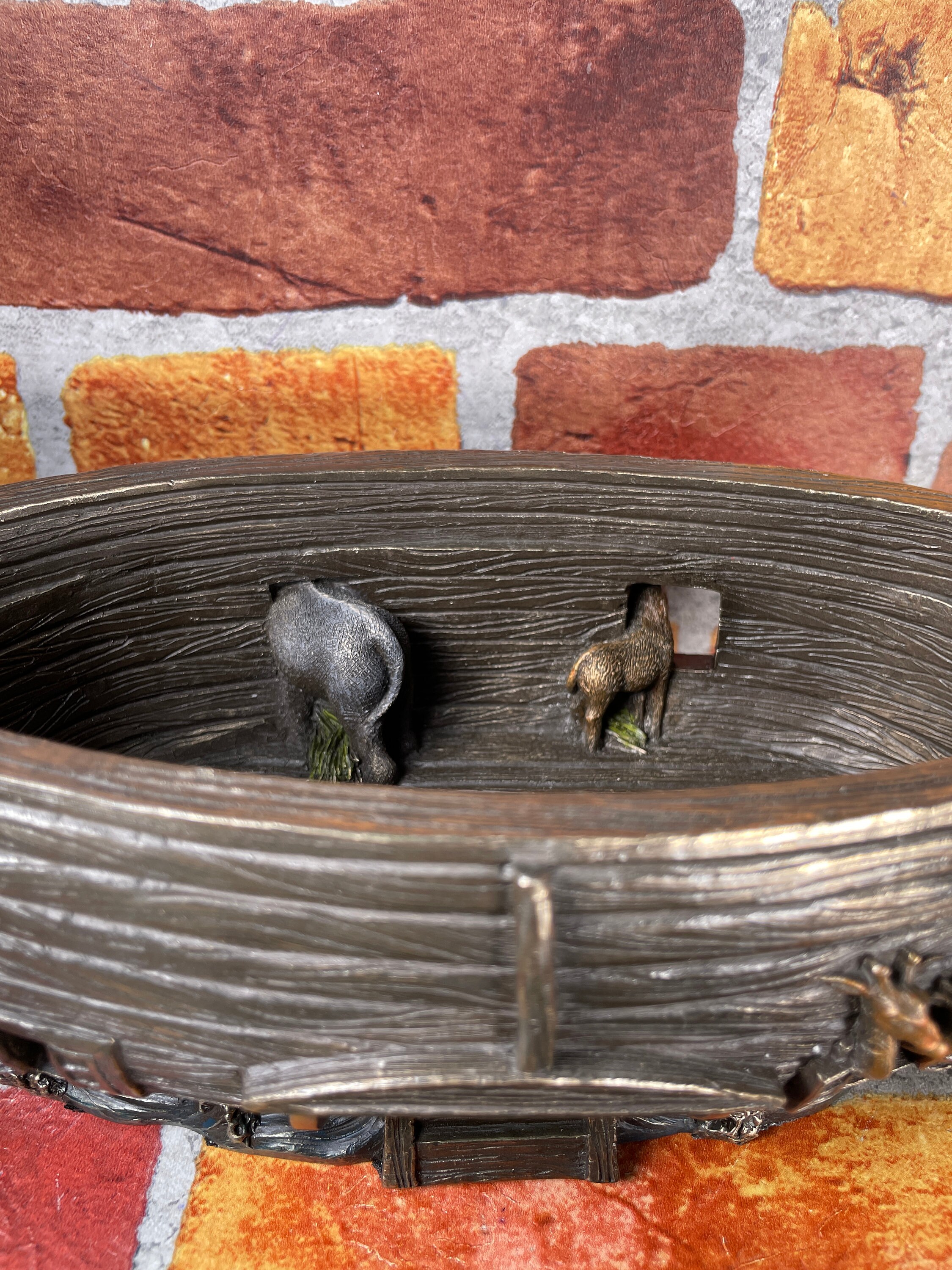 Vintage Noah's Ark Box Bible Story Trinket Box Desk | Etsy