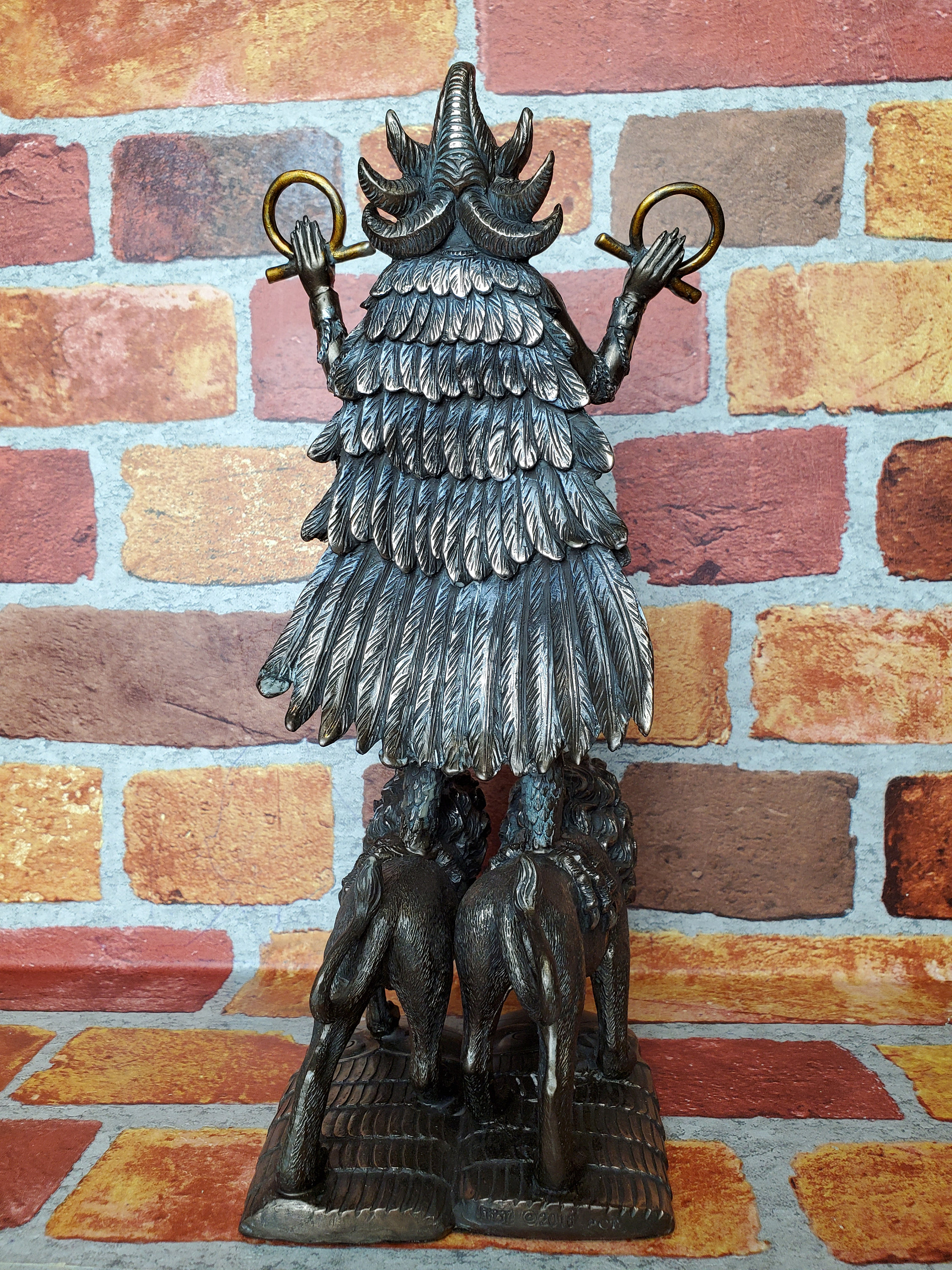 Vintage Inanna / Ishtar Statue - Mesopotamian Goddess of Love, Beauty ...