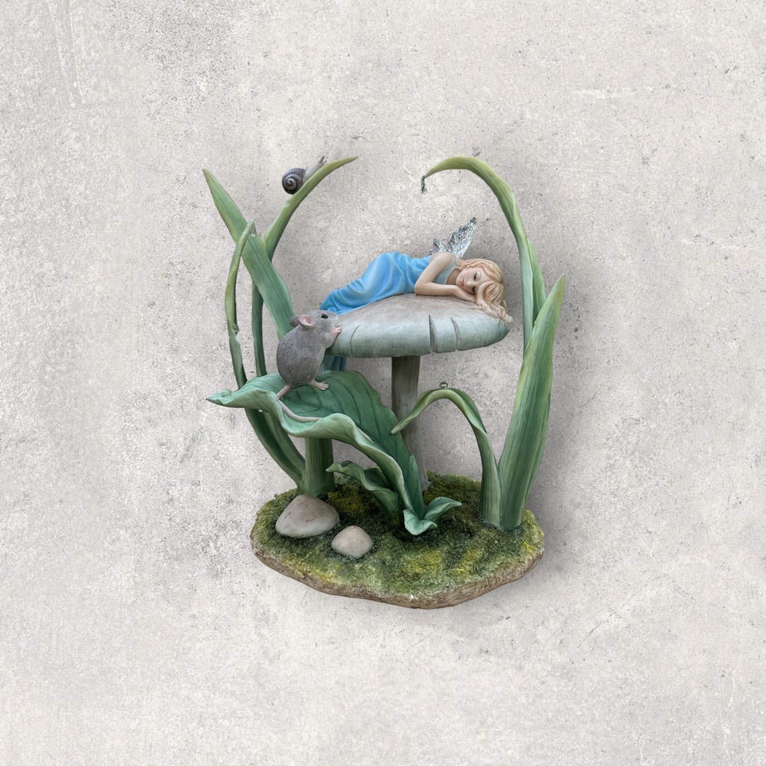 Vintage Sweet Dreams Statue - Fairy Home Decor - Etsy