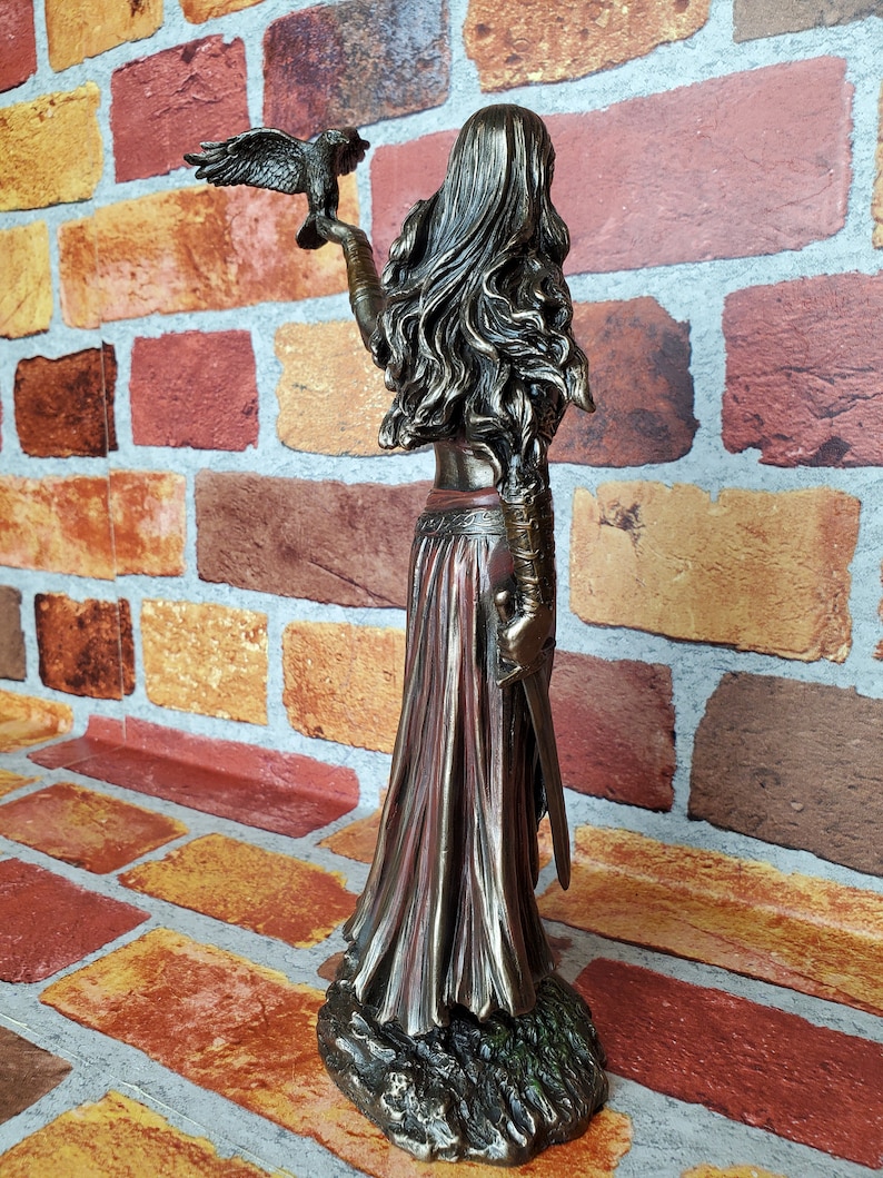 Vintage the Morrígan Goddess Statue - Etsy
