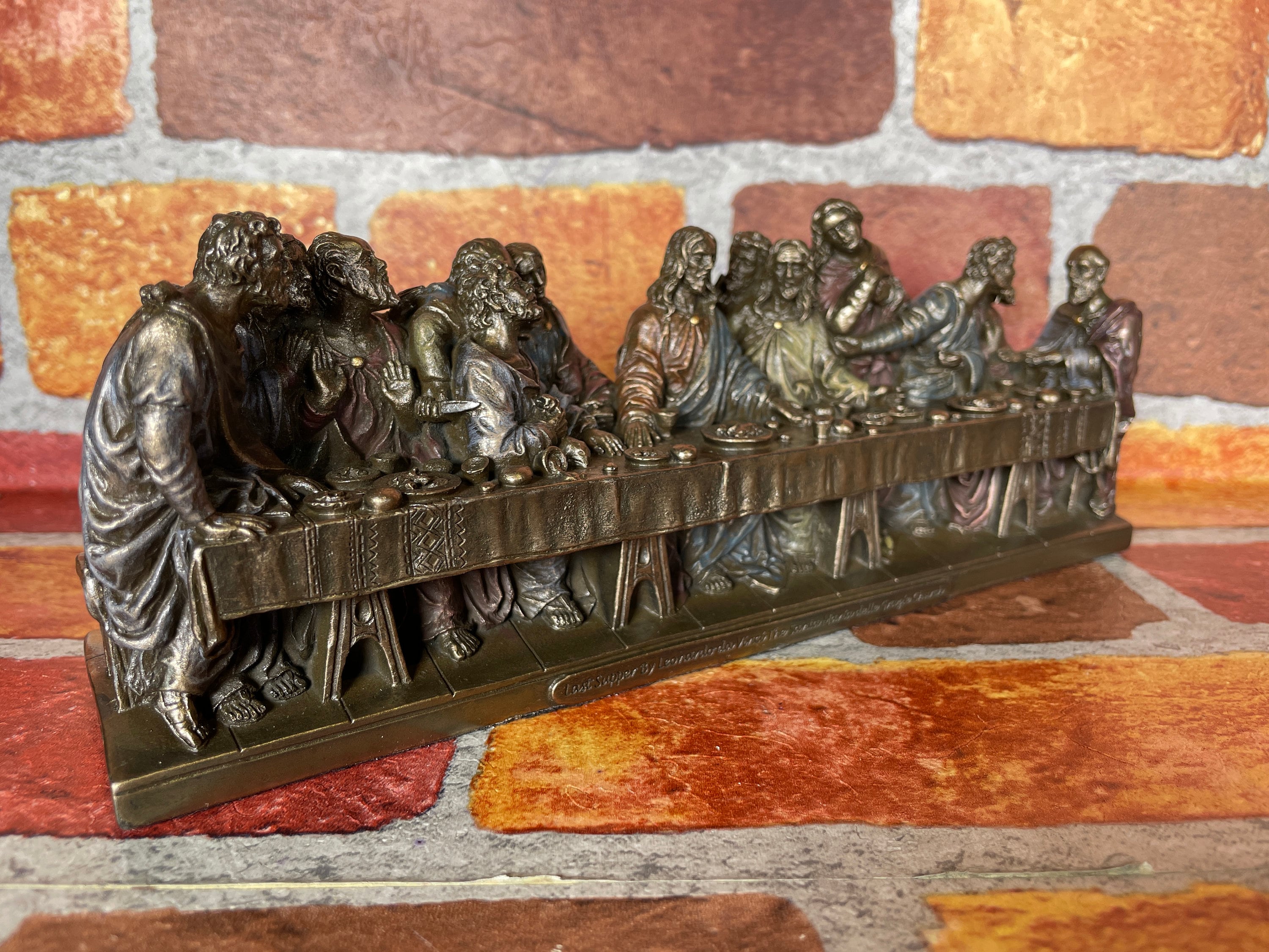 Vintage Last Supper Statue Jesus and the Disciples | Etsy