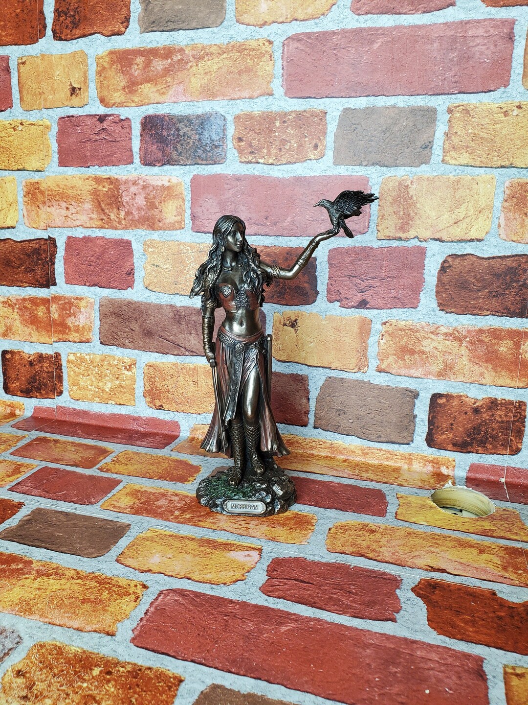 Vintage the Morrígan Goddess Statue - Etsy UK