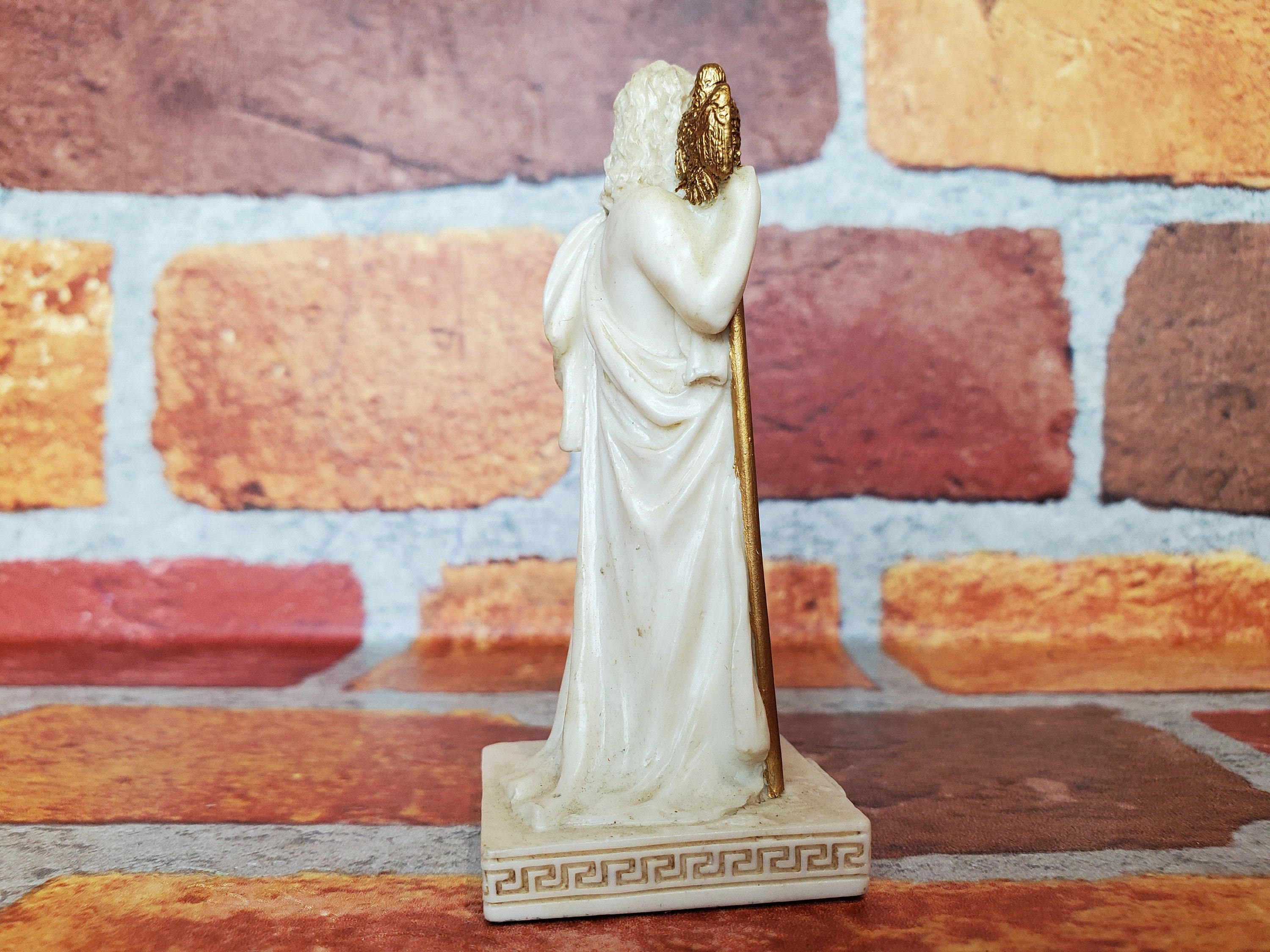Vintage Zeus Figurine Miniature Greek God Zeus Altar Statue - Etsy