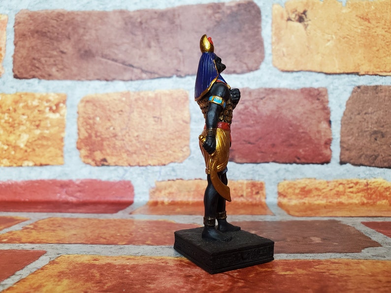 Vintage Horus Figurine Miniature Egyptian God Horus Altar - Etsy