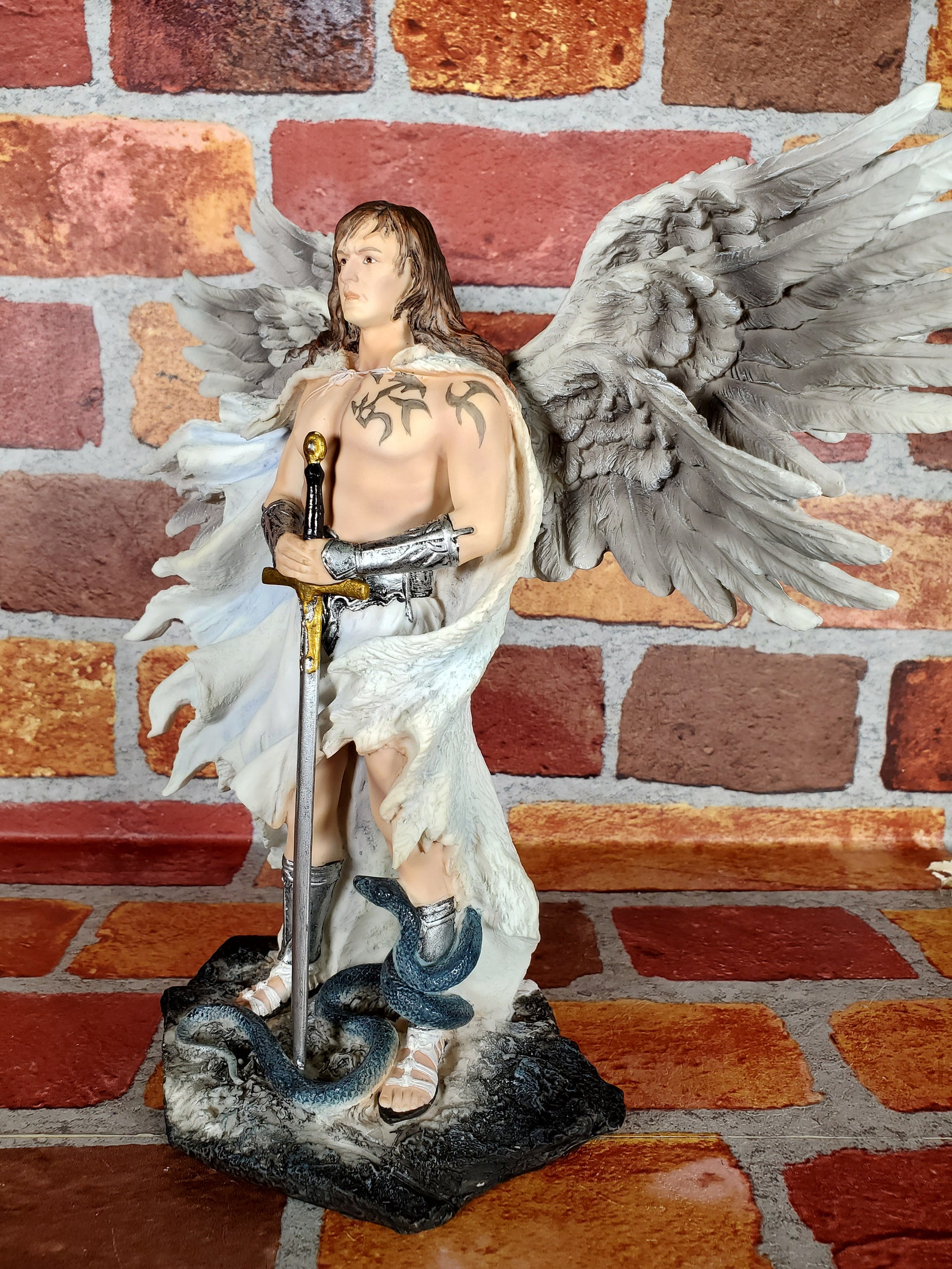 Vintage Six Winged Seraphim Statue Seraph Guardian Angel | Etsy