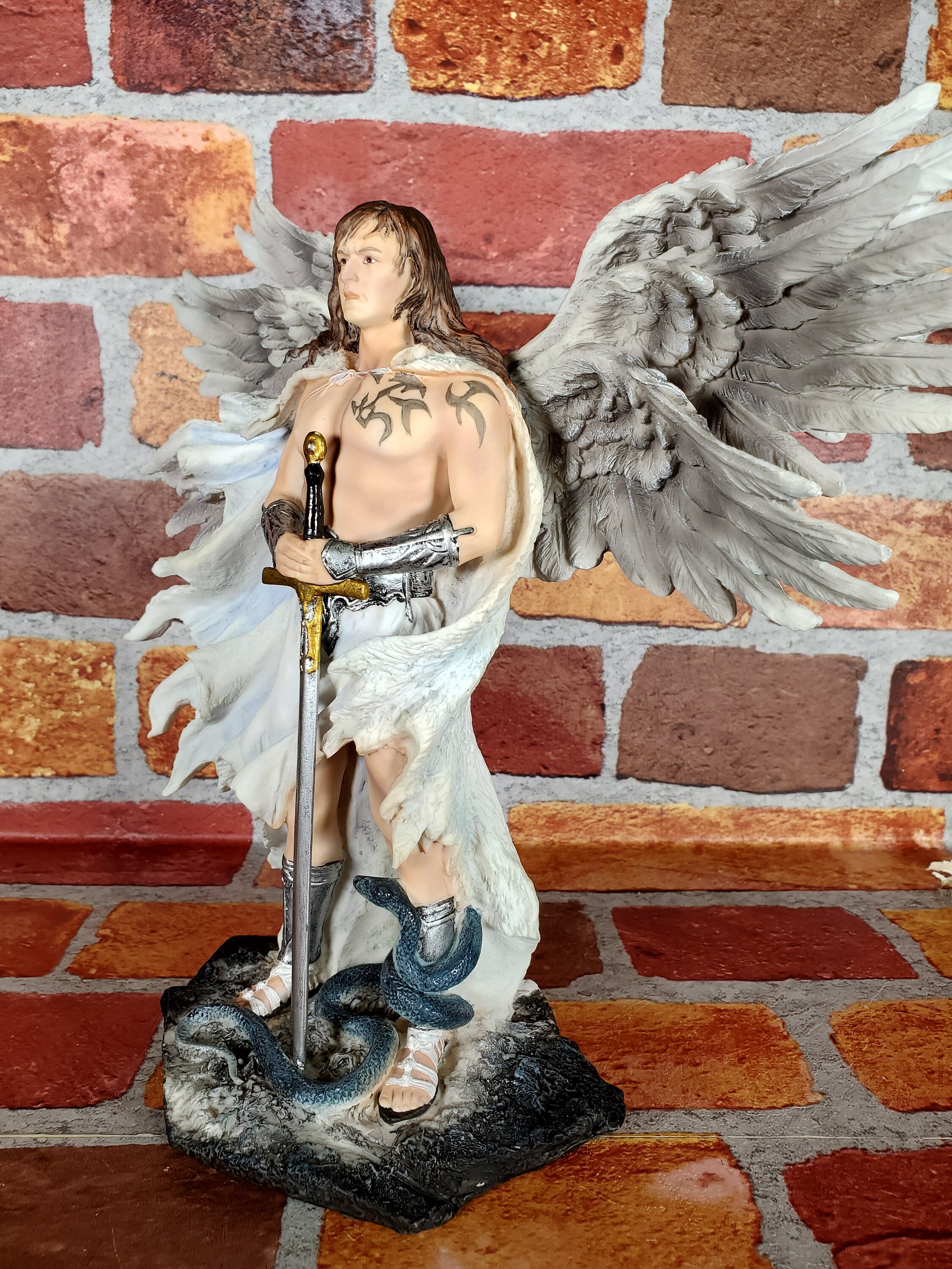 Vintage Six Winged Seraphim Statue Seraph Guardian Angel | Etsy