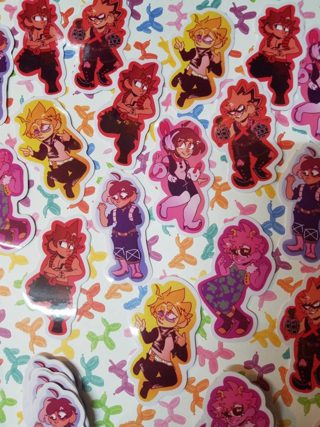 Pose BNHA/MHA Stickers - Etsy