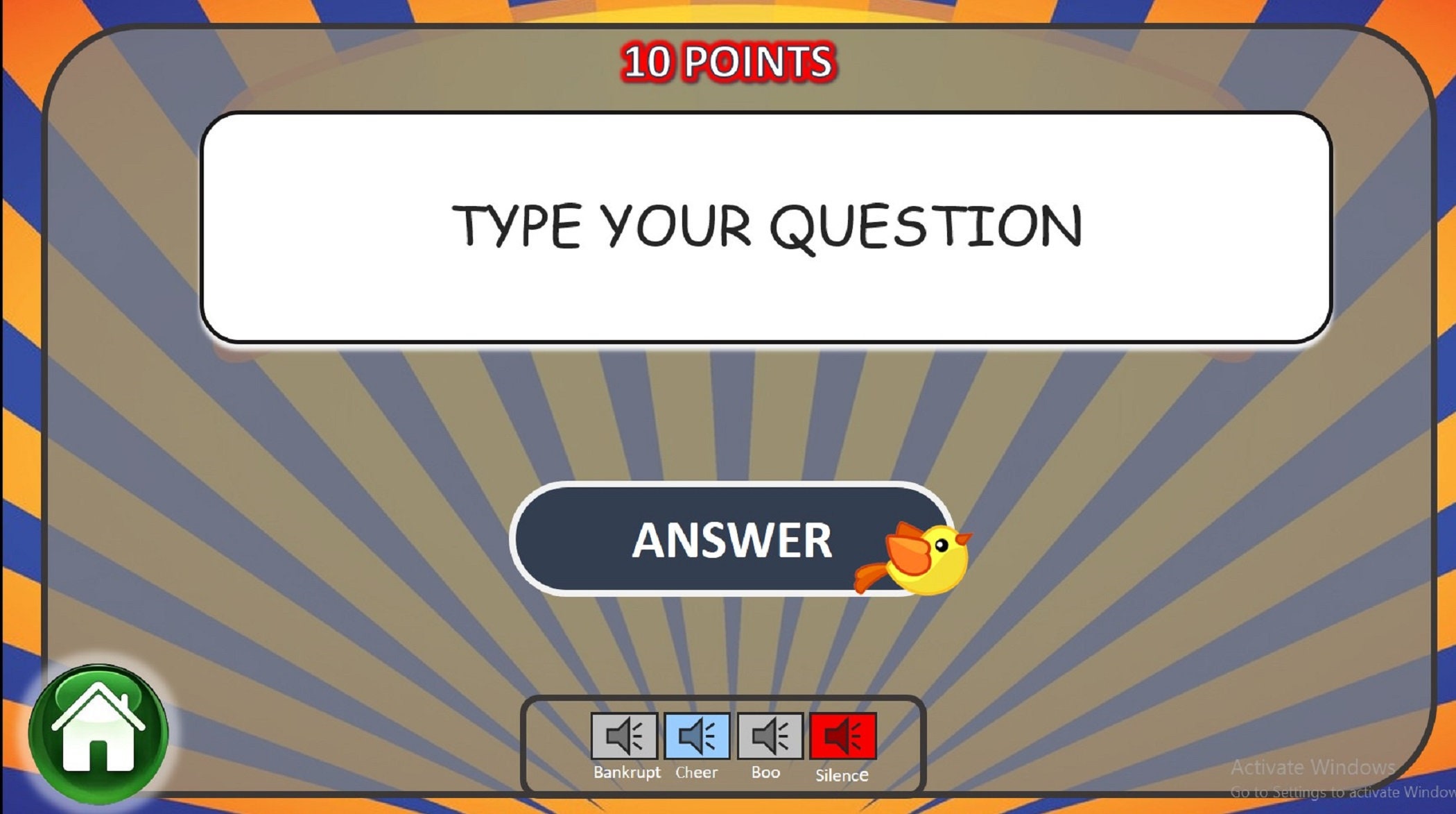 Editable Kids Classroom Jeopardy Powerpoint Game Template, Virtual Game ...