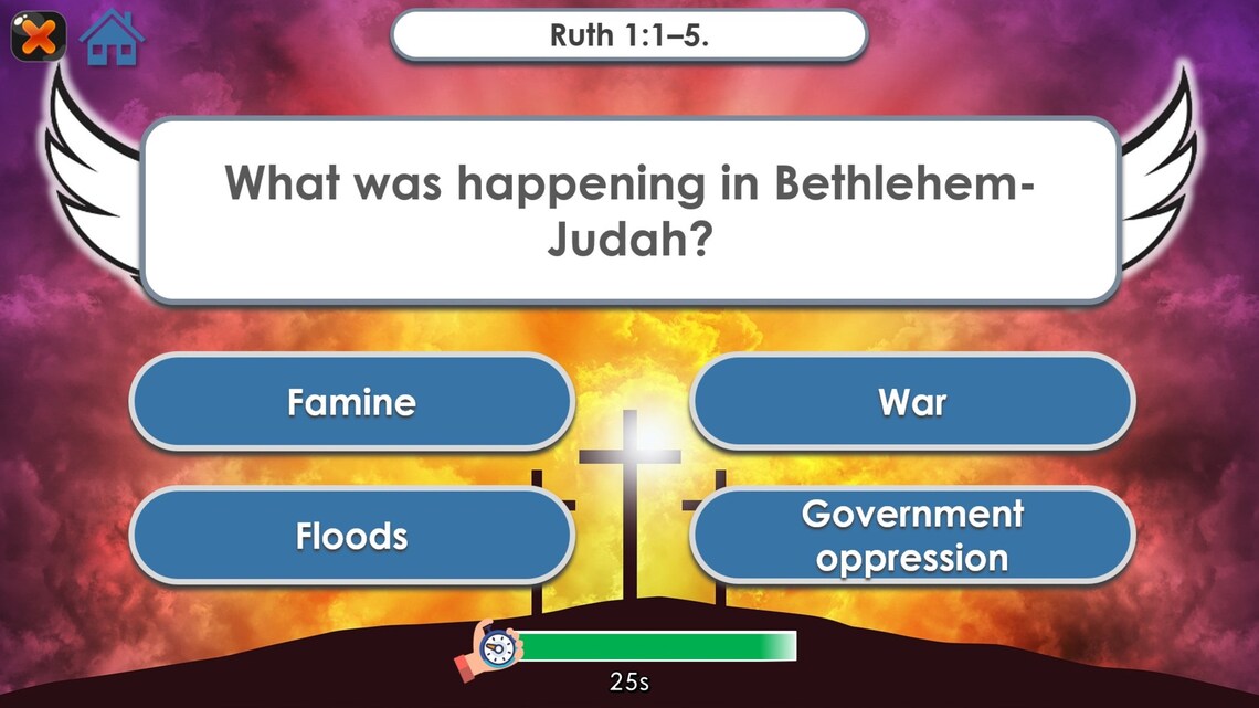 Prueba de la Biblia, Trivia de la Biblia del Libro de Rut, Juego ...