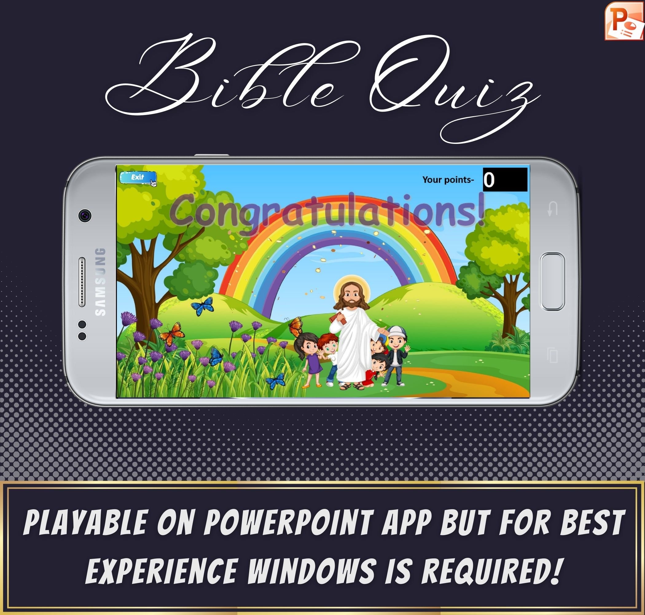 Bible Quiz Game: Virtual Powerpoint Trivia (customizable) - Etsy