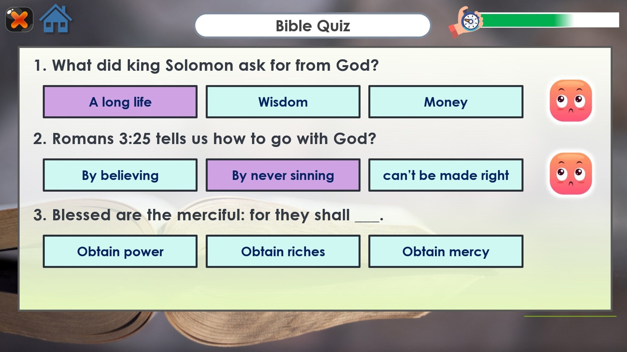 Bible Quiz Bible Trivia Virtual Game || Virtual Powerpoint Night Games ...