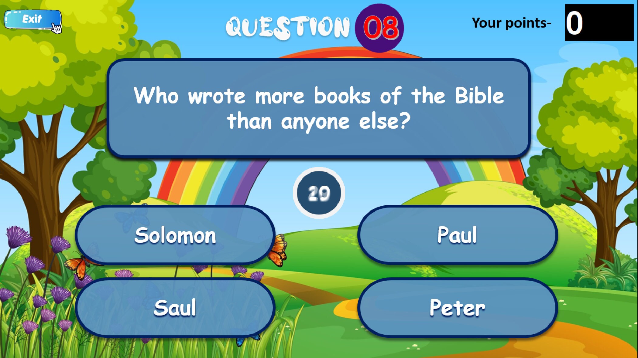 Bible Quiz Game: Virtual Powerpoint Trivia (customizable) - Etsy