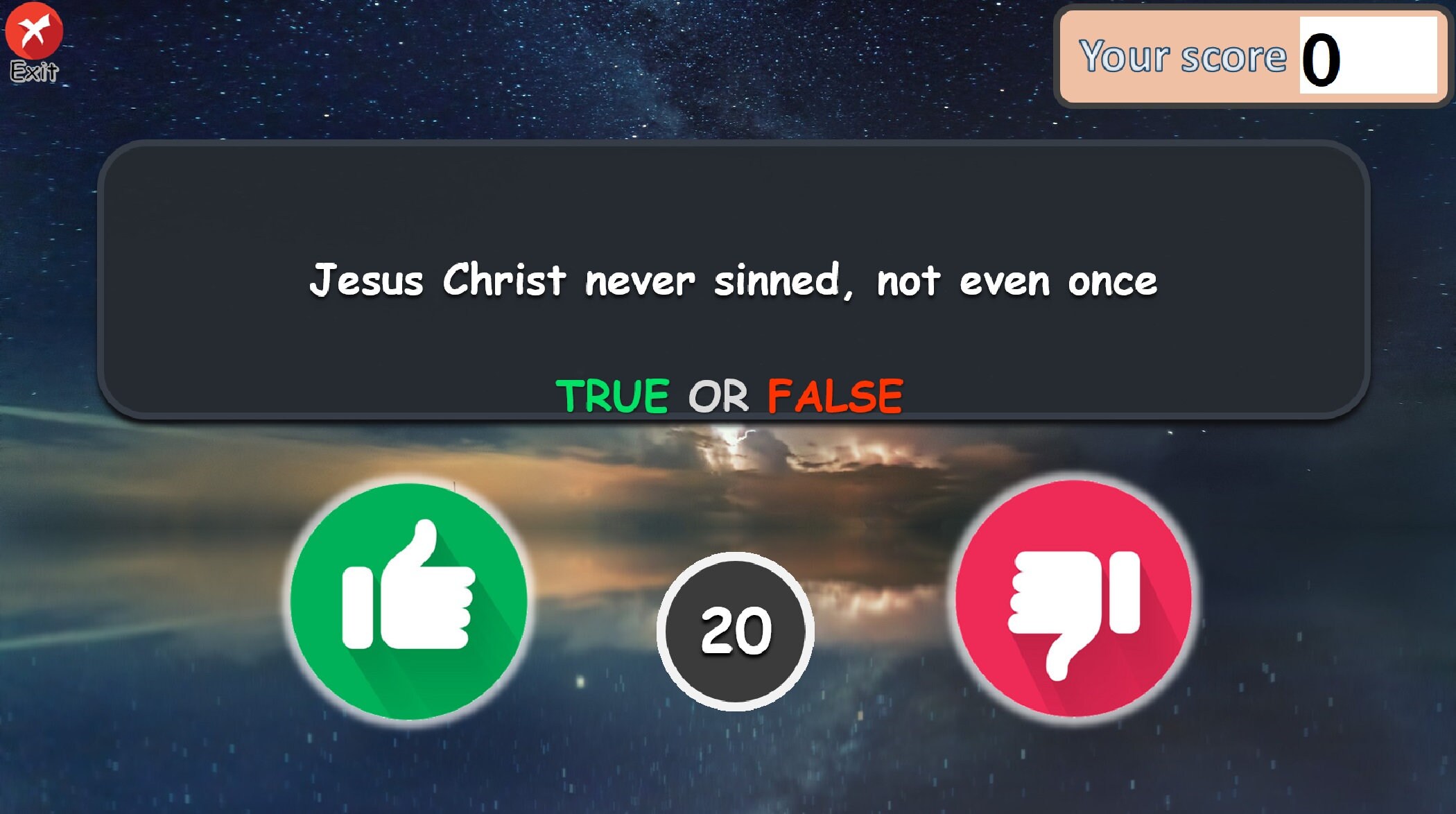 True or False Biblical, Bible Quiz, Bible Trivia, Virtual Powerpoint ...
