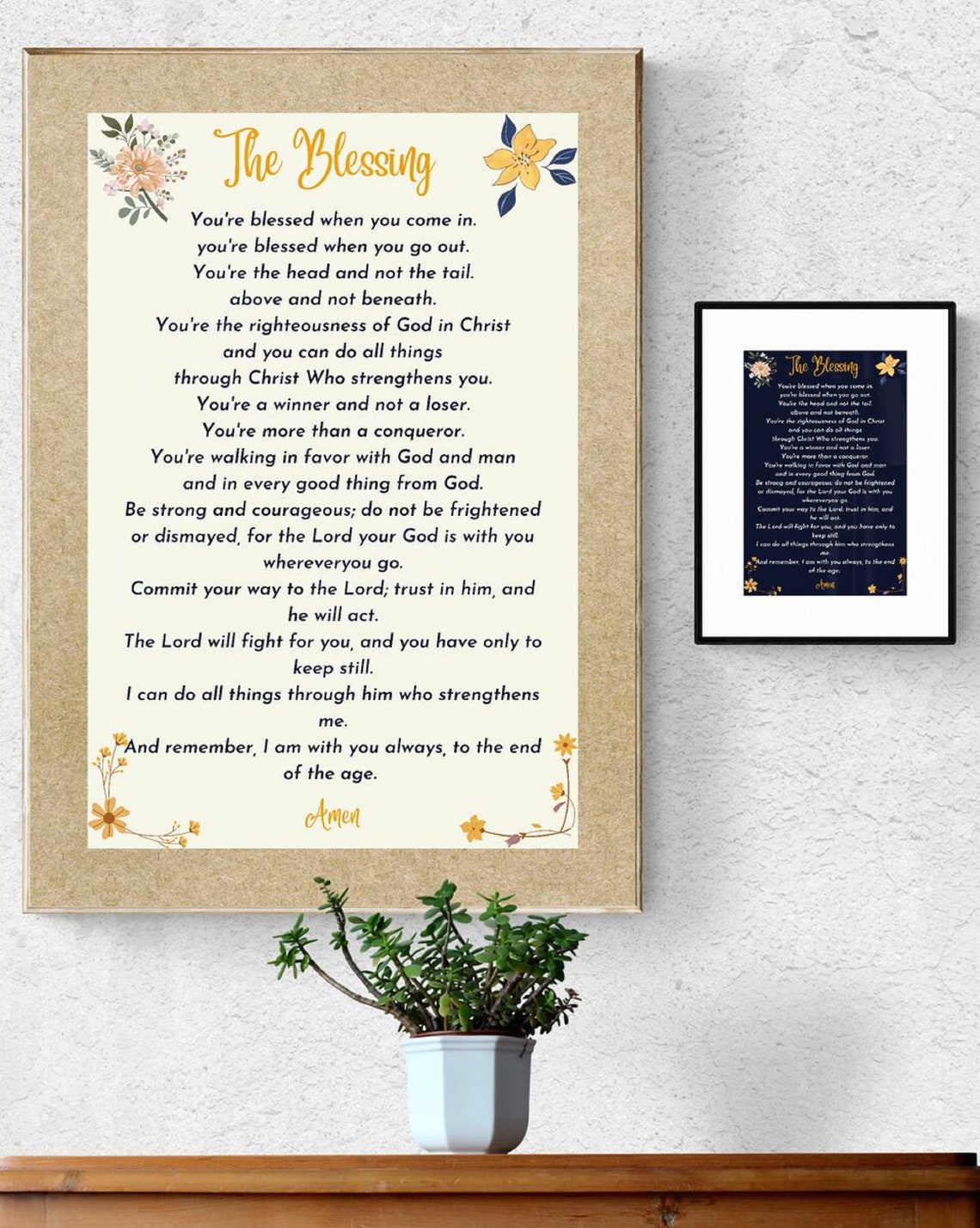 Family Blessing Template: Printable Affirmations (digital Download) - Etsy