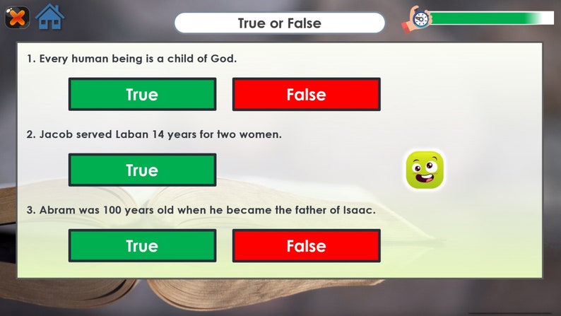 Bible Quiz Bible Trivia Virtual Game || Virtual Powerpoint Night Games ...