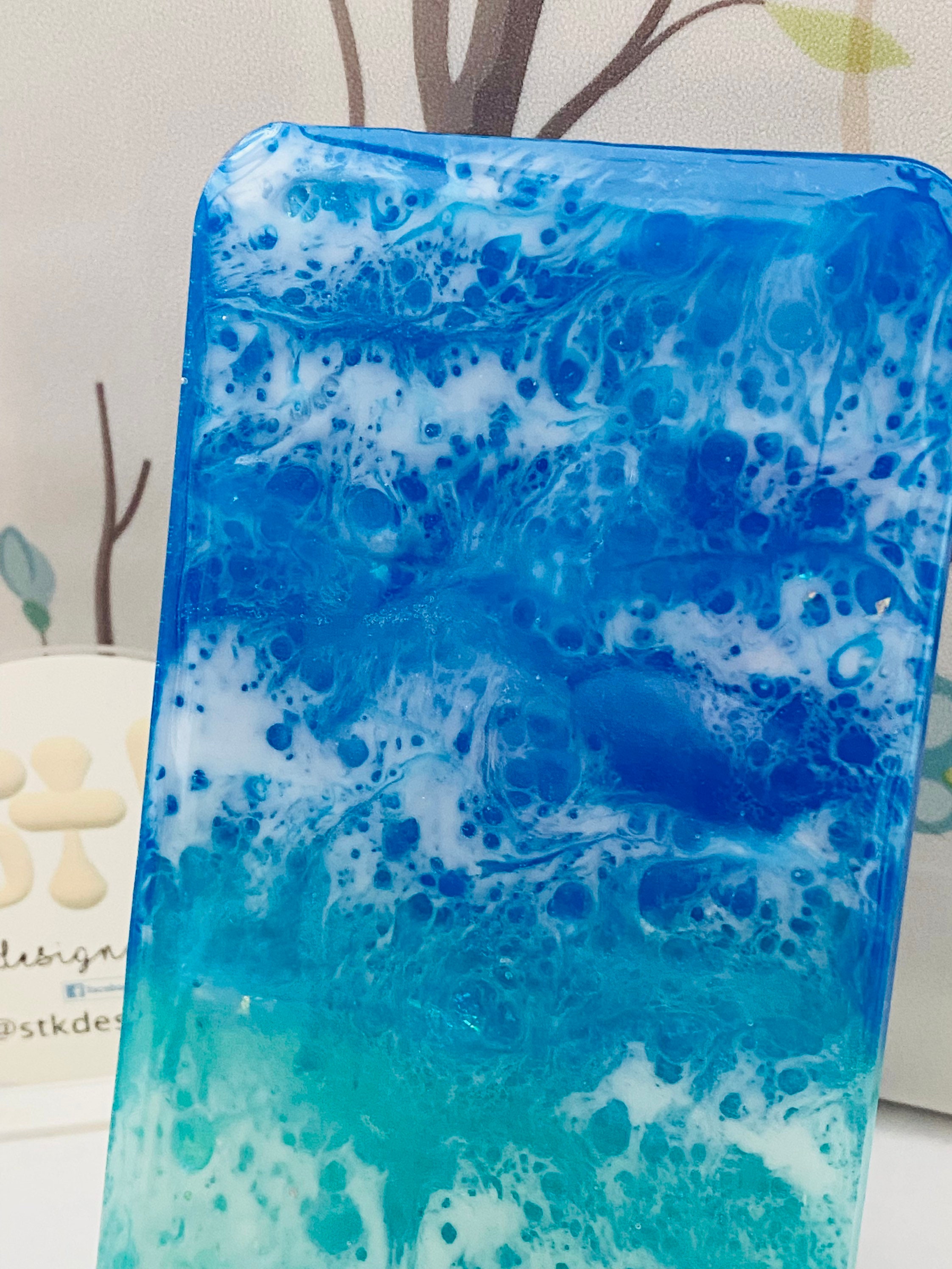 Beach Effect Mobile Phone Stand. Made With Resin and Real - Etsy UK