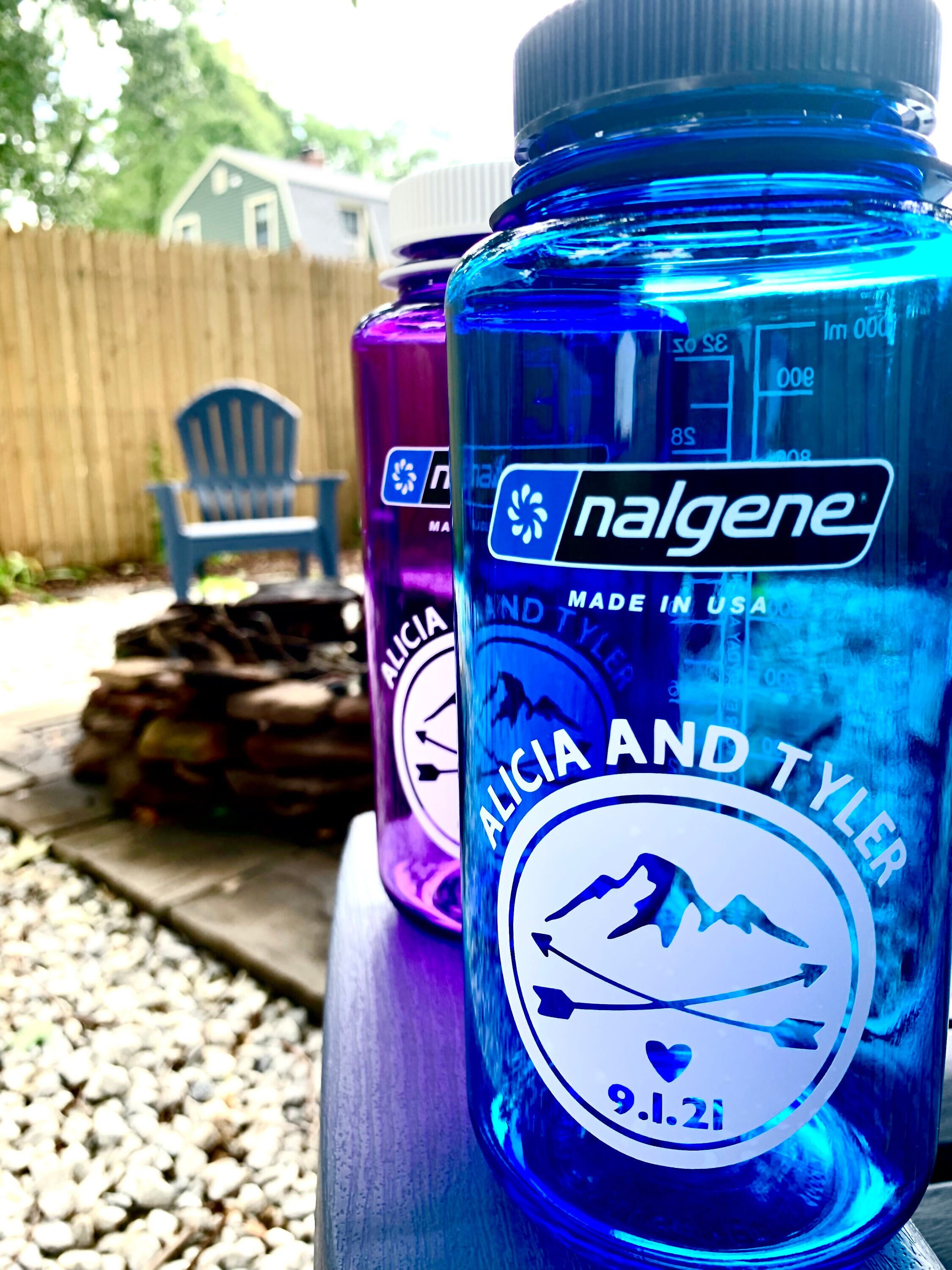 Personalized Logo 32oz Nalgene Water Bottle - Etsy UK