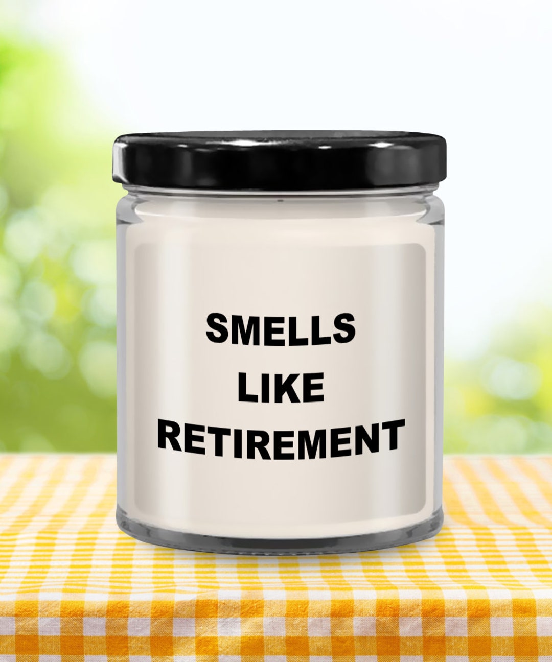 Smells Like Retirement Candle - Etsy