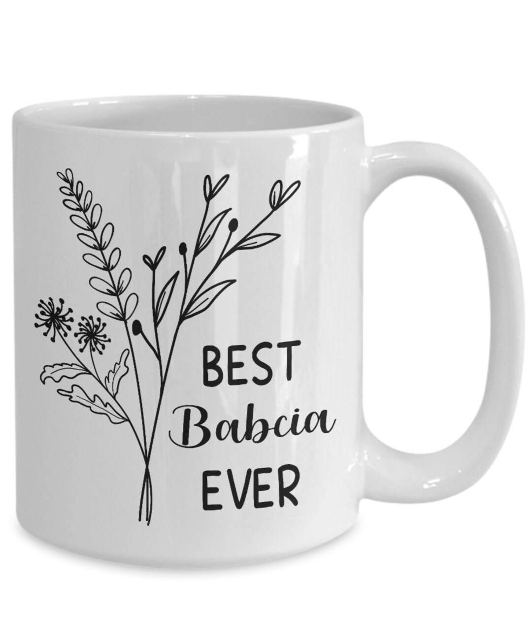 Best Babcia Ever Mug, Babcia Christmas Gift, Babcia Birthday Gift ...