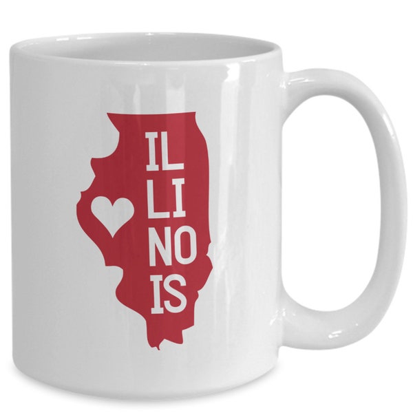 I Love Illinois - Etsy