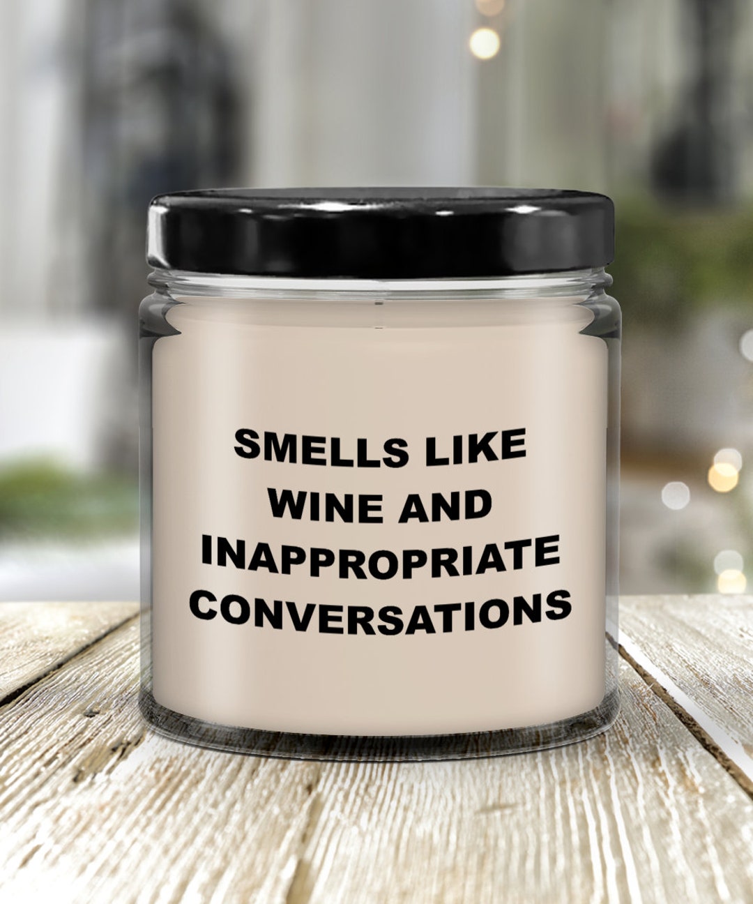 Smells Like Wine and Inappropriate Conversations Candle - Etsy