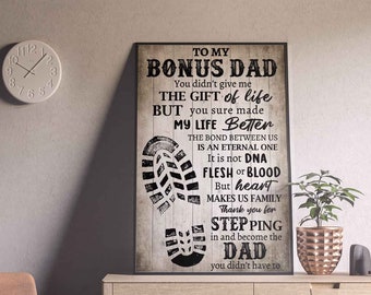 Step Dad Fathers Day Gift | Etsy