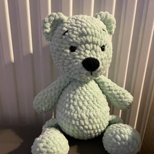 Bertie Bear Crochet Pattern - Amigurumi Teddy Bear Pattern - Etsy
