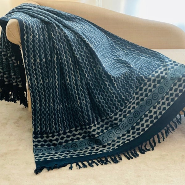 Indigo Throws - Etsy