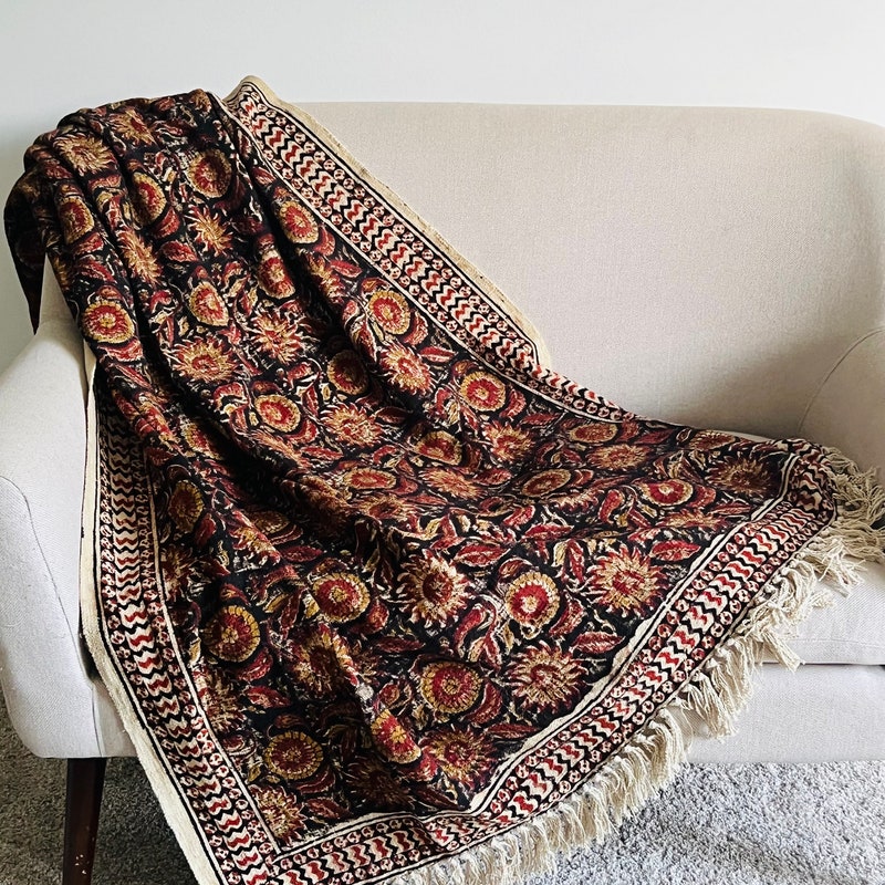 Boho Blanket - Etsy