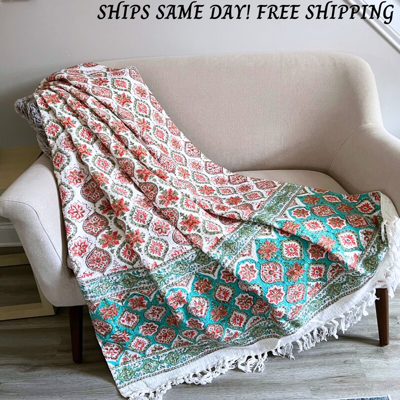 Primitive Blanket - Etsy