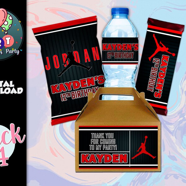 Jordan Party Favors - Etsy