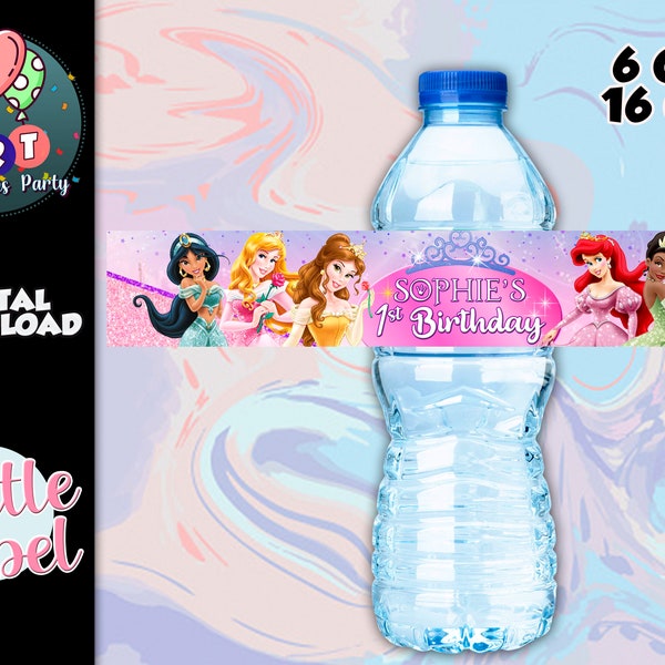 Princess Labels - Etsy