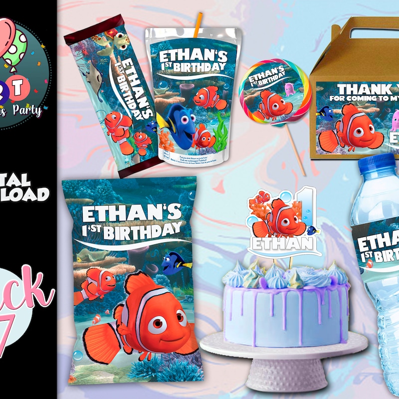 Finding Nemo Party - Etsy
