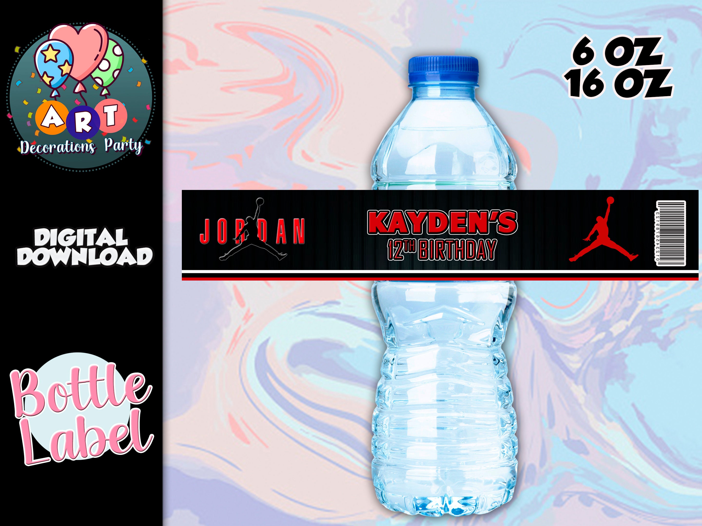 Jordan Jumpman Package Printable Chip Bag / Gable Box / - Etsy