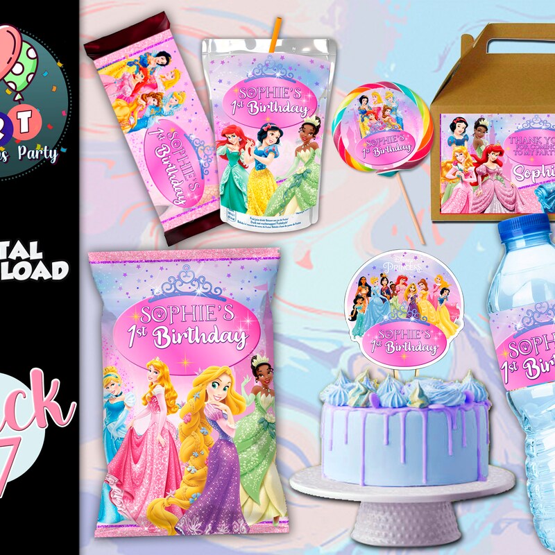 Disneys Princess Favor Box - Etsy