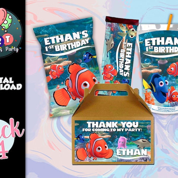 Finding Nemo Party - Etsy